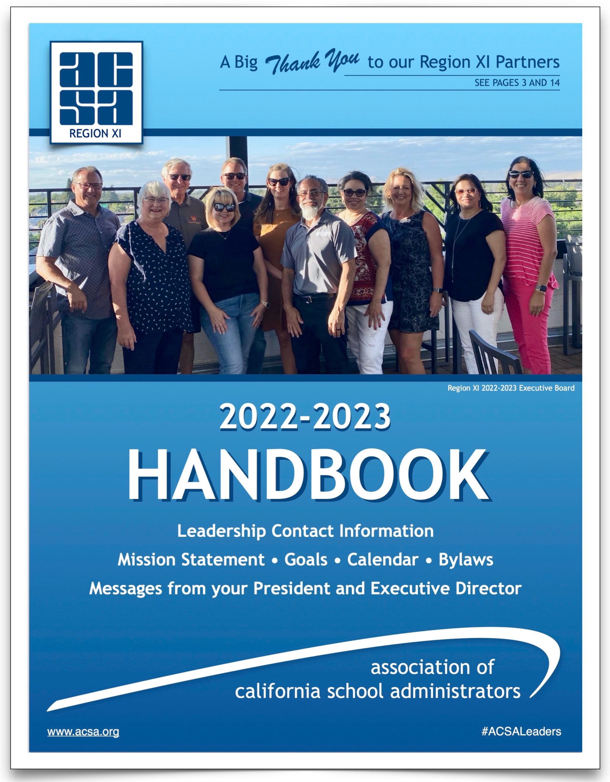 Region 11 Handbook – 2022-2023 – ACSA Region 11