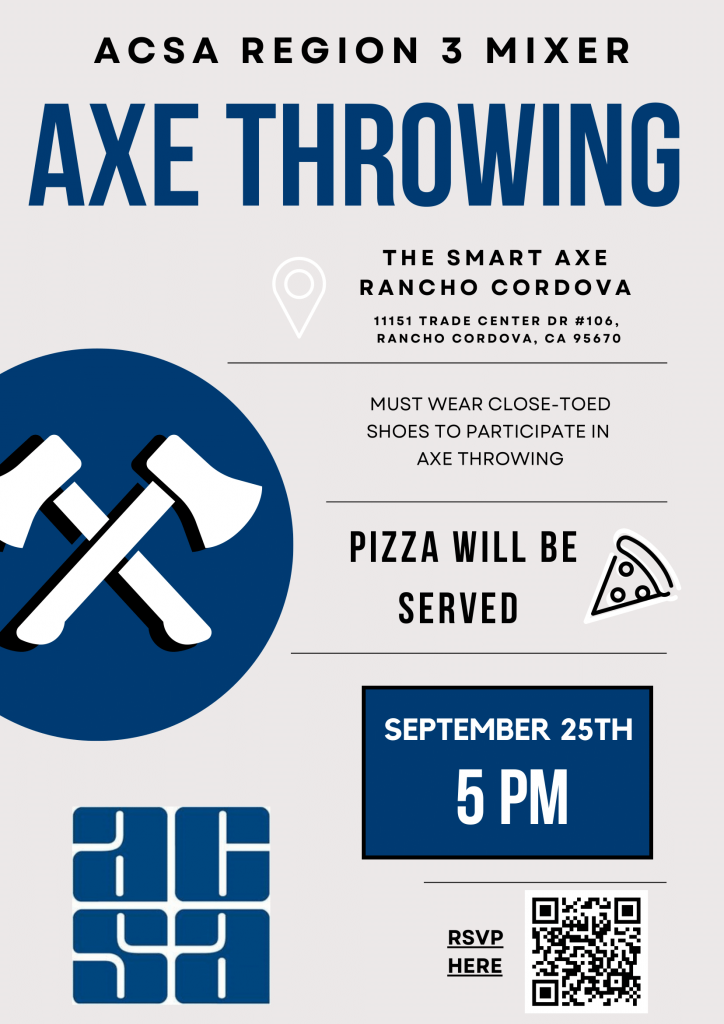 Upcoming Region 3 Social: September 25, 2023 – ACSA Region 3